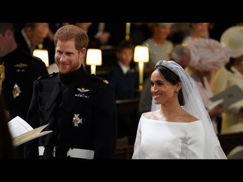 Royal wedding: Harry and Meghan exchange vows