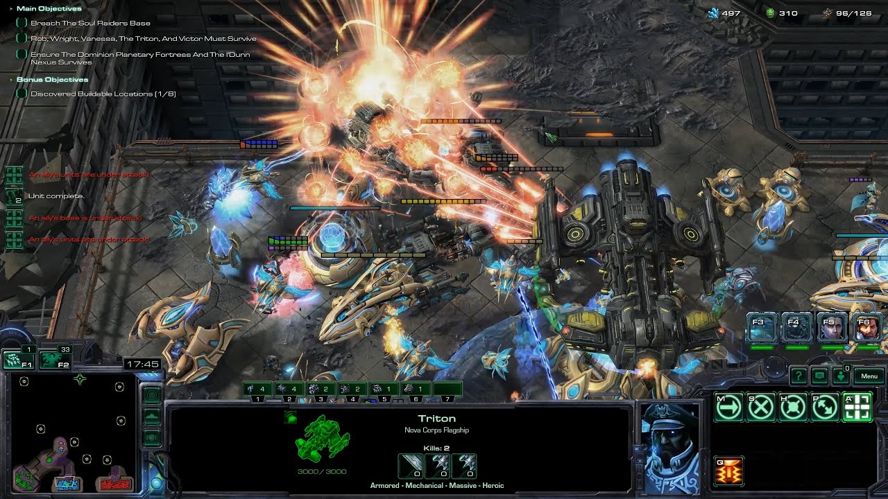 StarCraft II: Shadow of Liberty Campaign Mission 11 - Return to ...