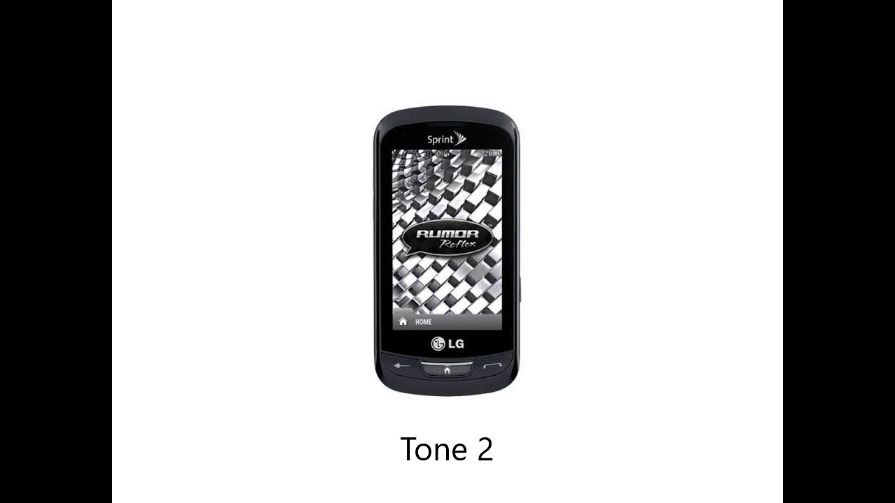 LG Rumor Reflex (LN272) - Power On/Off Tones - YouTube