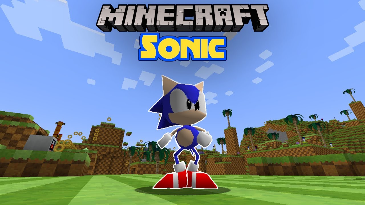 Sonic in Minecraft - YouTube