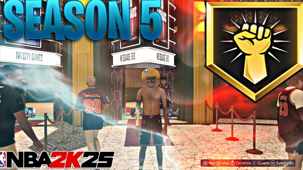 SEASON 5 OF NBA2K25 IS HERE AND….. - YouTube
