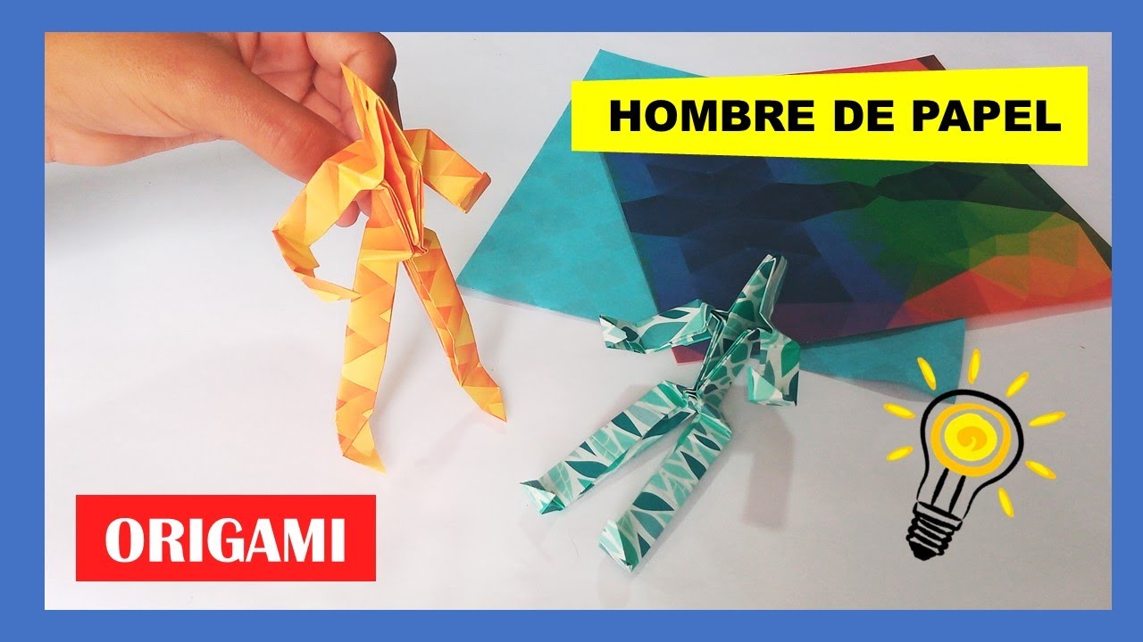 How to make a PAPER MAN? / ¿Cómo hacer un HOMBRE DE PAPEL? / DIY ...