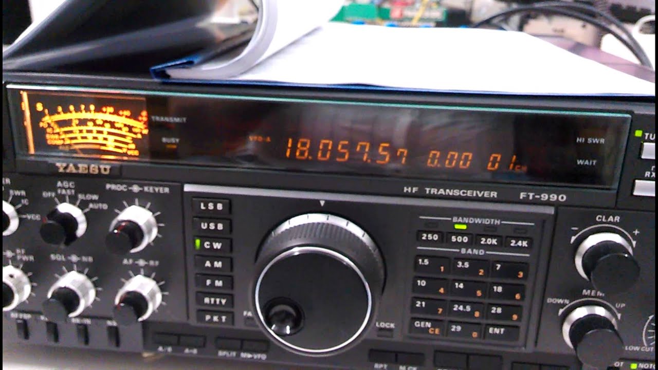 FT-990 v1.2 CAT-Control - YouTube