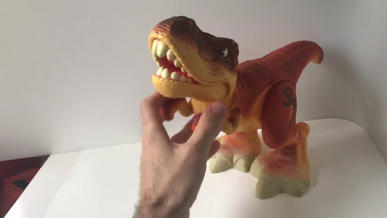 Jp Jr T-Rex demo - YouTube