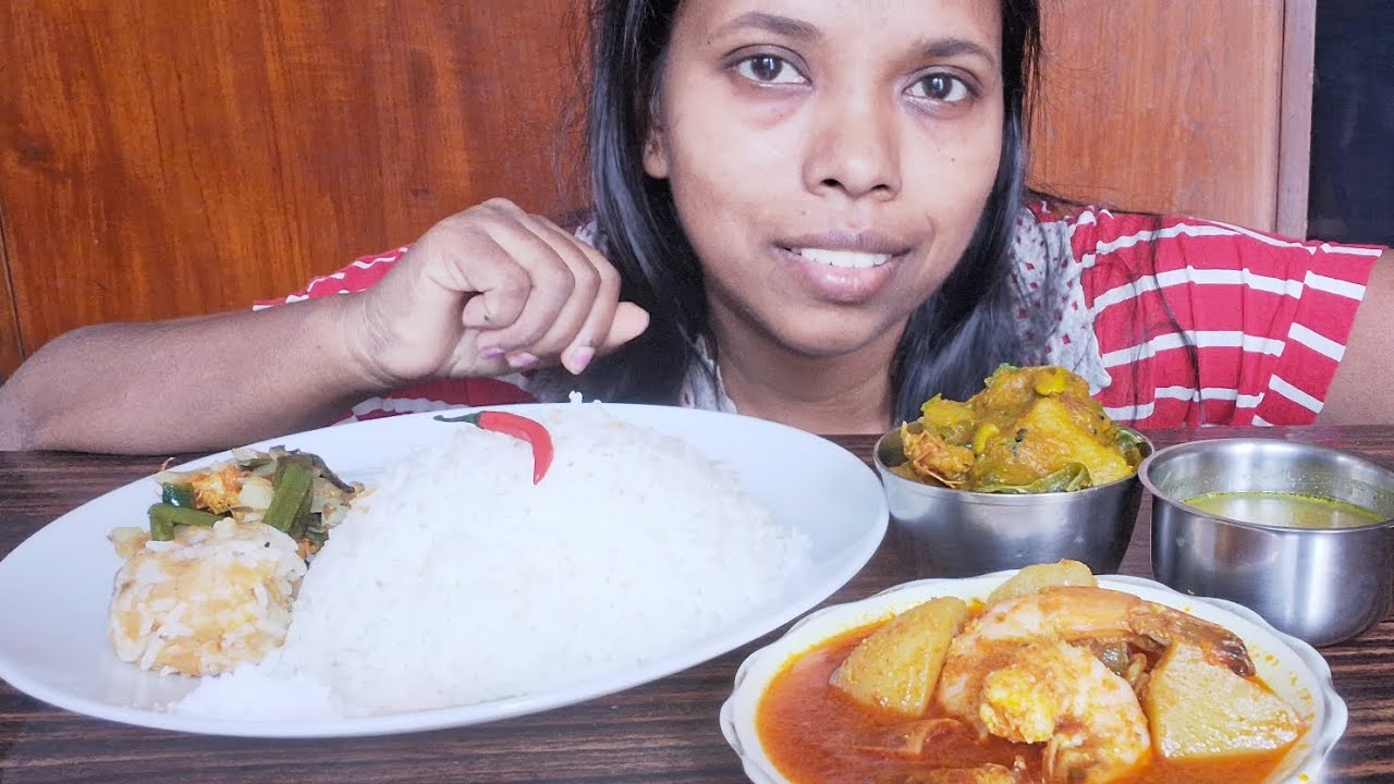 My every day lunch Rice with dal Aalu vharta alu pyaj koli vaja সব্জির ...