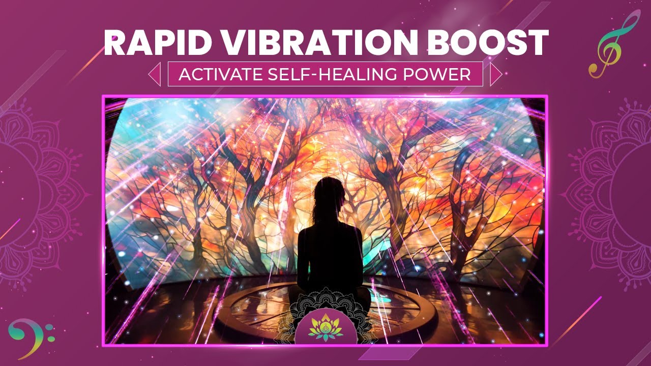 Rapid Vibration Boost & Energy Cleanse - 417 Hz - Activate Your Self ...