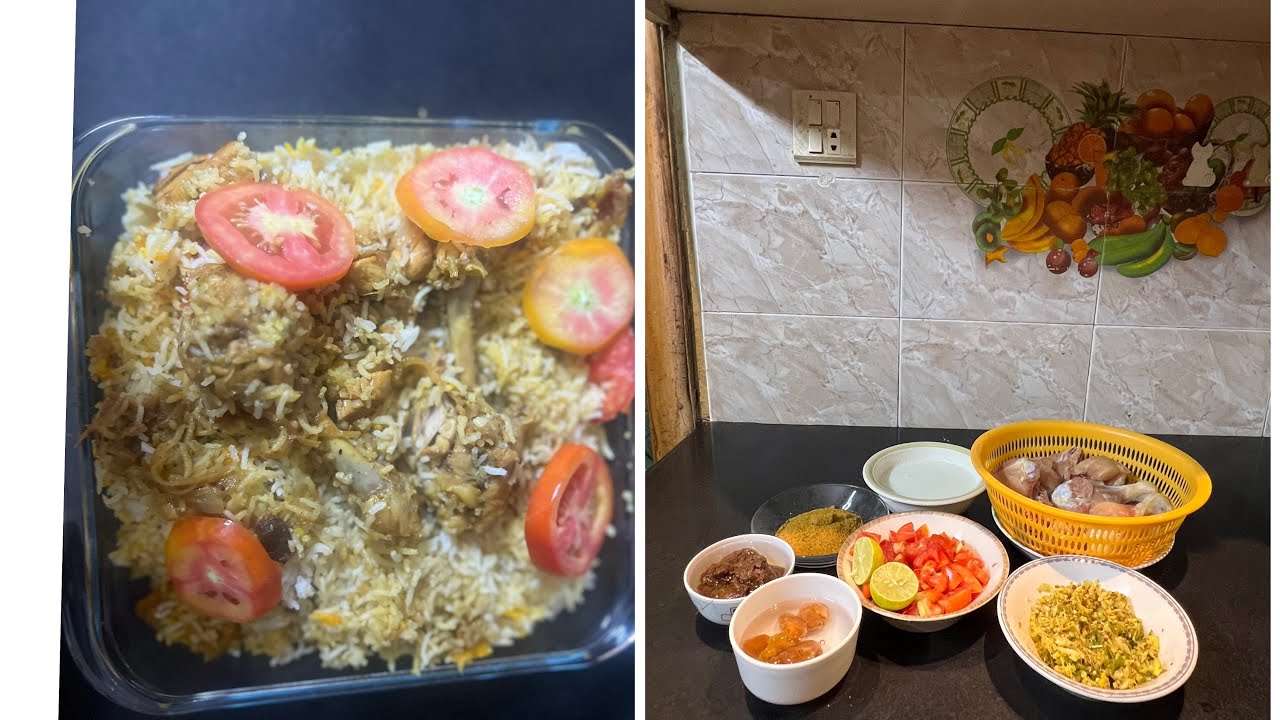 Mazadar chicken Bryni Recipe|Chat pati Mazadar Home style Bryni|By ...