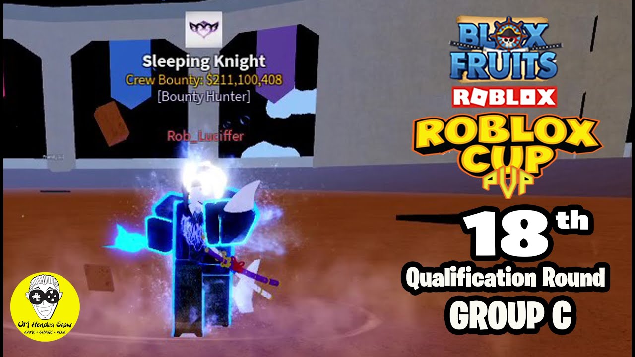 BLOXFRUIT 18th PVP TOURNAMENTS GROUP C QUALIFICATION ROUND - YouTube