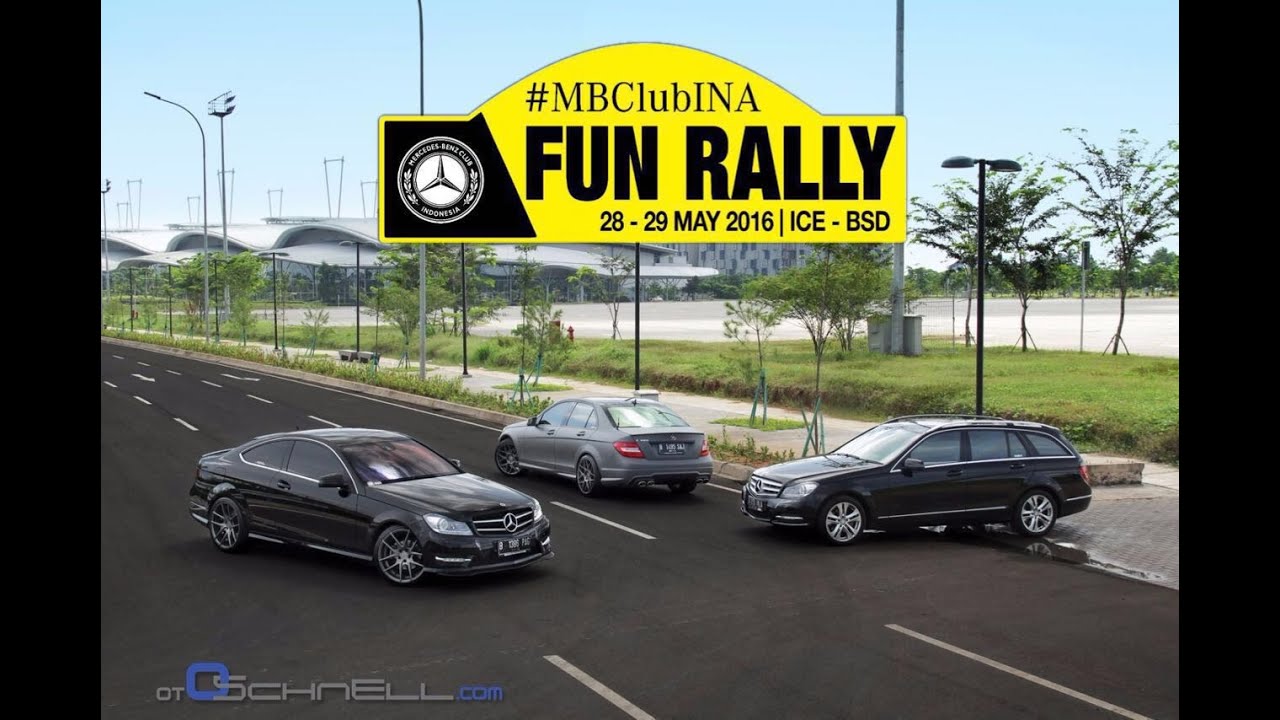 Mercedes-Benz W204 Community Indonesia @Fun Rally 28-29 May 2016 - YouTube