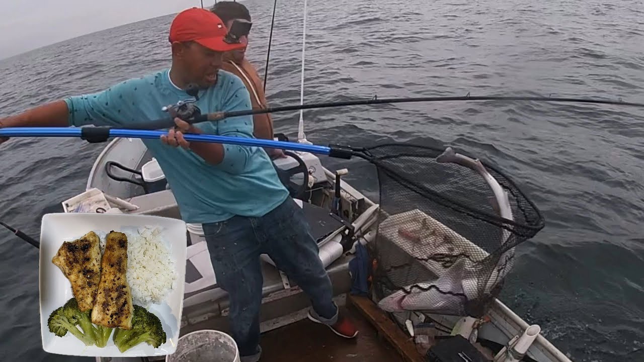 Fishing with Moises in southern Rode Island. Catch and cook jumbo ...