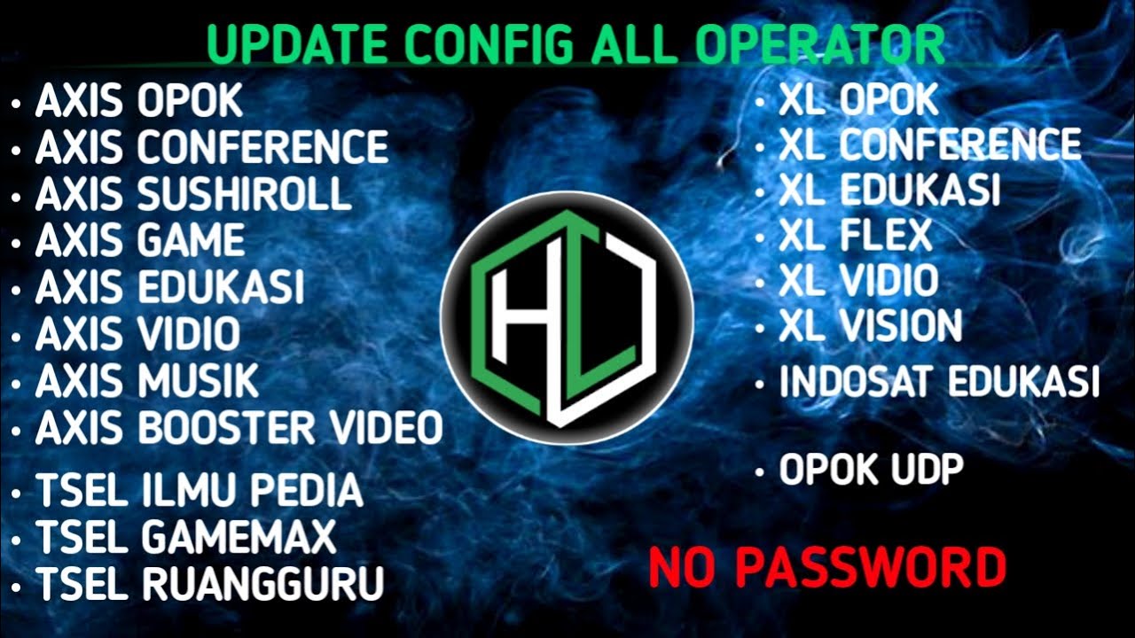 UPDATE | CONFIG HC | Axis Game | XL | Telkomsel | Indosat | http custom terbaru - YouTube