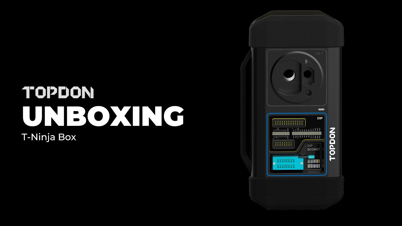 What's In the TOPDON Programming Tool T-Ninja Box? - YouTube