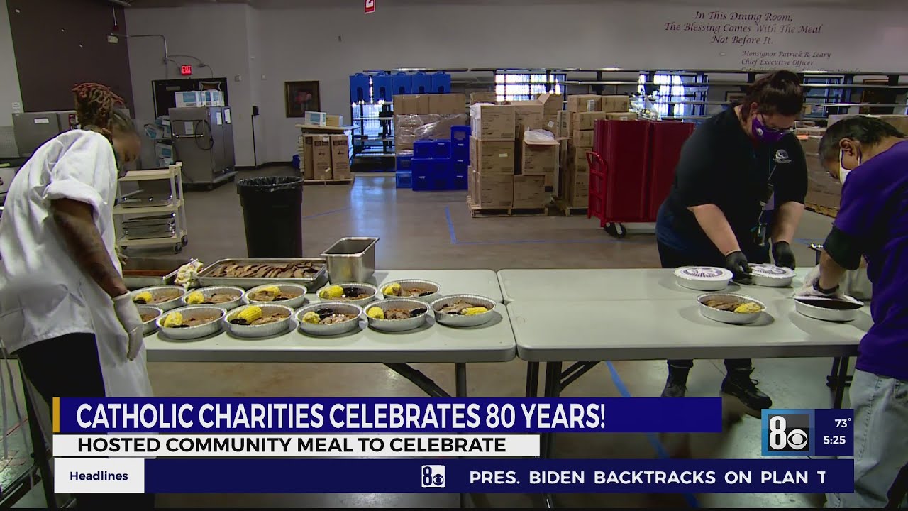 Catholic Charities: Celebrating 80 years of giving back - YouTube