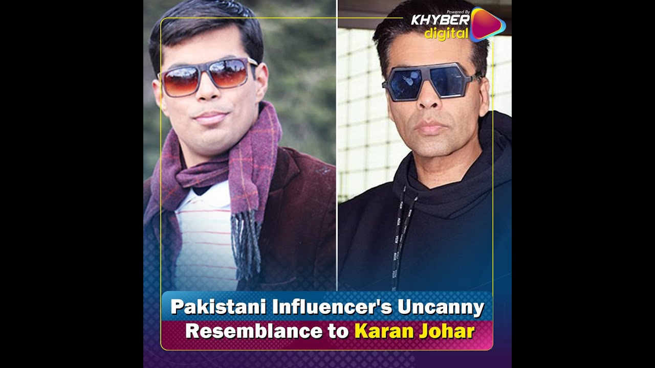 Pakistani Influencer's Uncanny Resemblance to Bollywood Director Karan ...