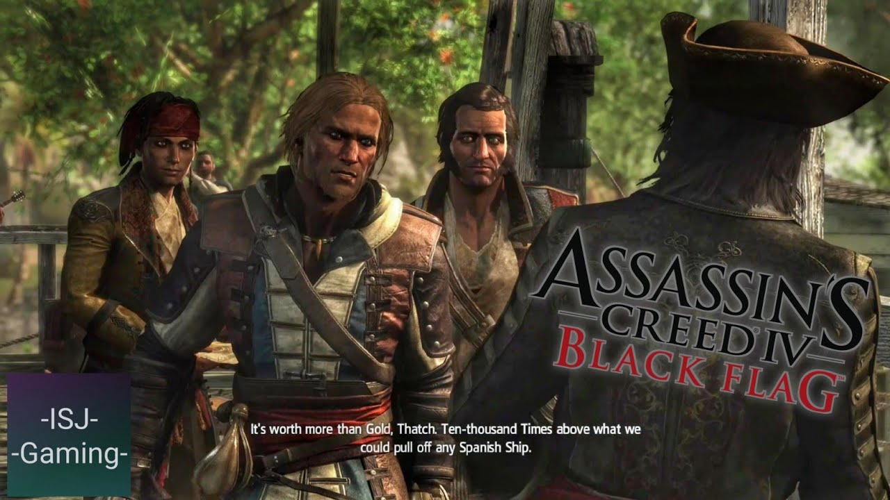 Meeting the most beloved characters in AC Black Flag Part 7 - YouTube