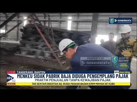 Menkeu Purbaya Sidak Pabrik Baja di Cikupa, Diduga Jual Produk Tanpa PPN | NTV MORNING