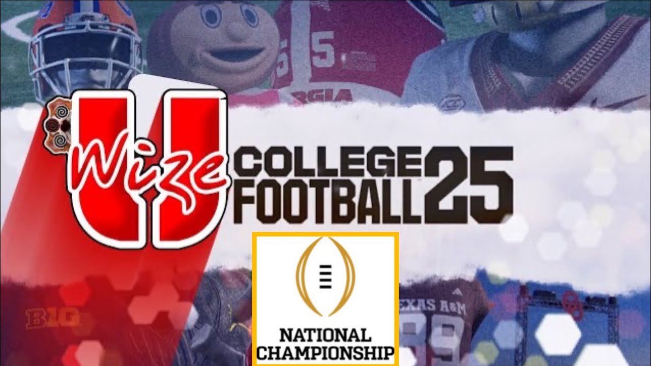 College Football 25 - National Championship - Wize DC vs Boston College ...