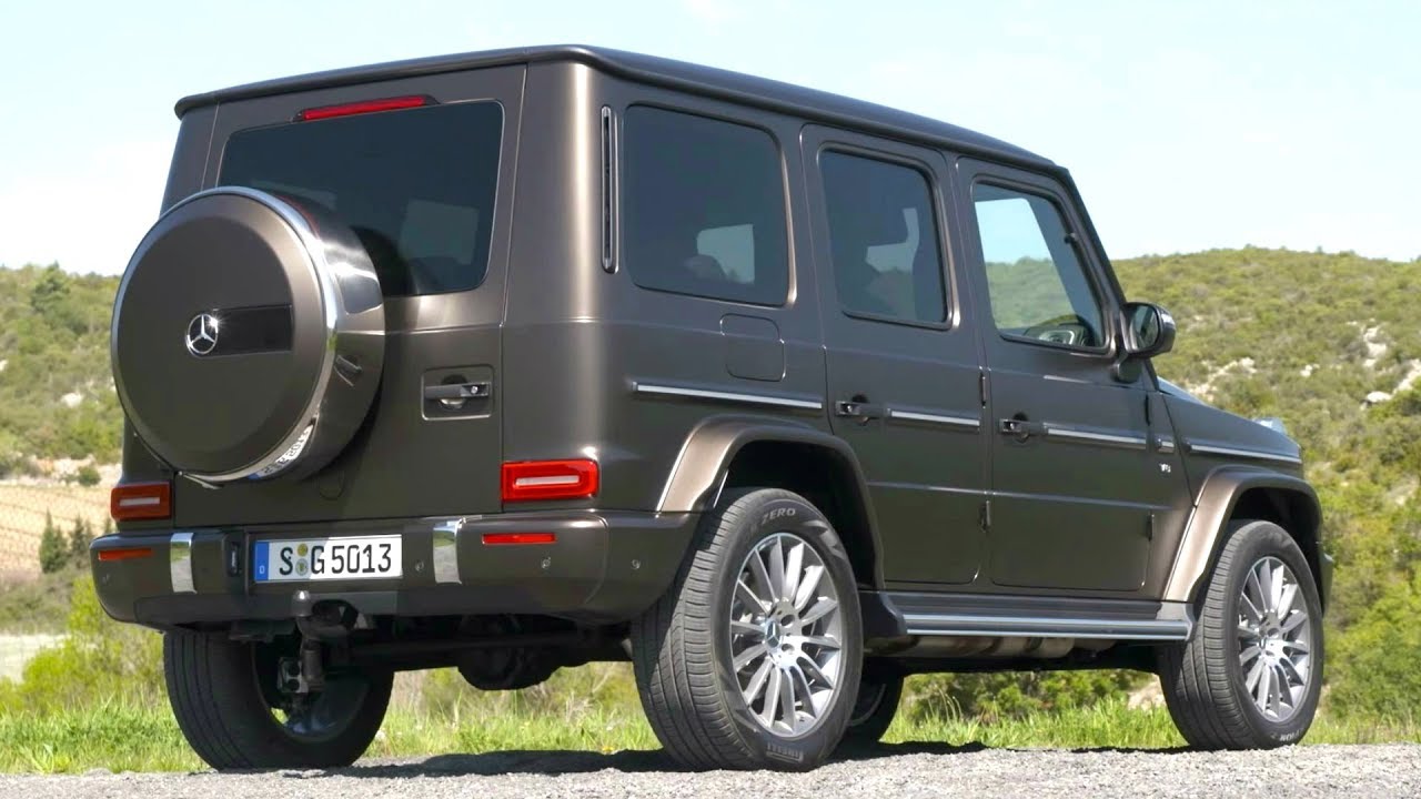 Brown Mercedes G 500 - Legend Reinvented for Today - YouTube