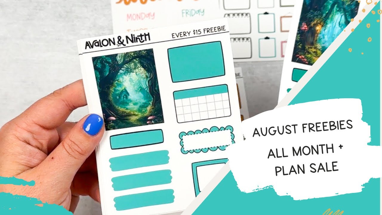 August Freebie Lineup - YouTube