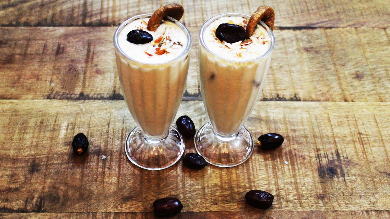 Badam Anjeer Shake (Sugar-Free Almond Fig Shake)|| Cooking with Kavita ...