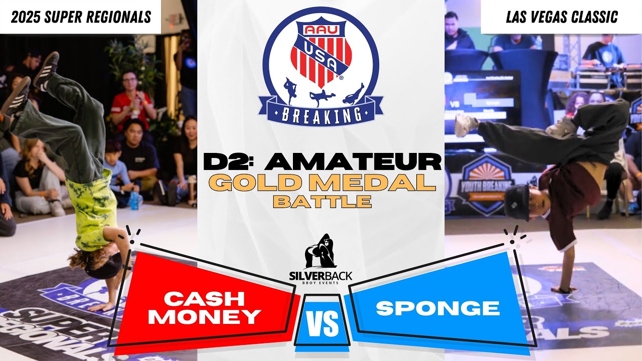 SPONGE vs Cass Money | D3 - GOLD MEDAL BATTLE (AAU Breaking - Junior ...