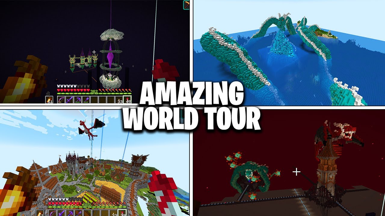 AMAZING Medieval City MEGA BASE! (Minecraft Survival MEGA BASE) - YouTube