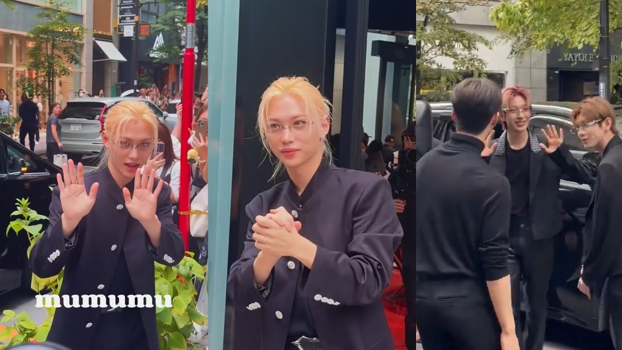 StrayKids Felix & NEXZ At Gentle Monster's new flagship store Opening ...