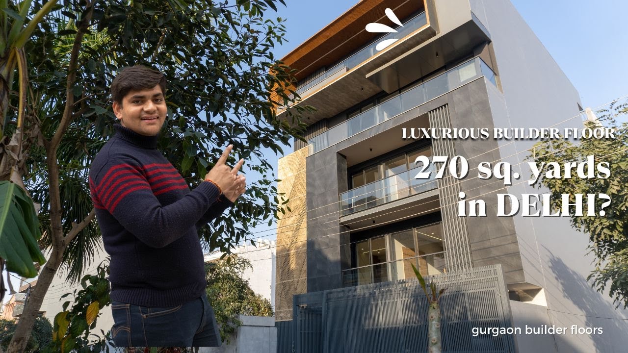 280 YARDS BUILDER FLOOR IN DELHI ? | NEAR TO AIRPORT - YouTube