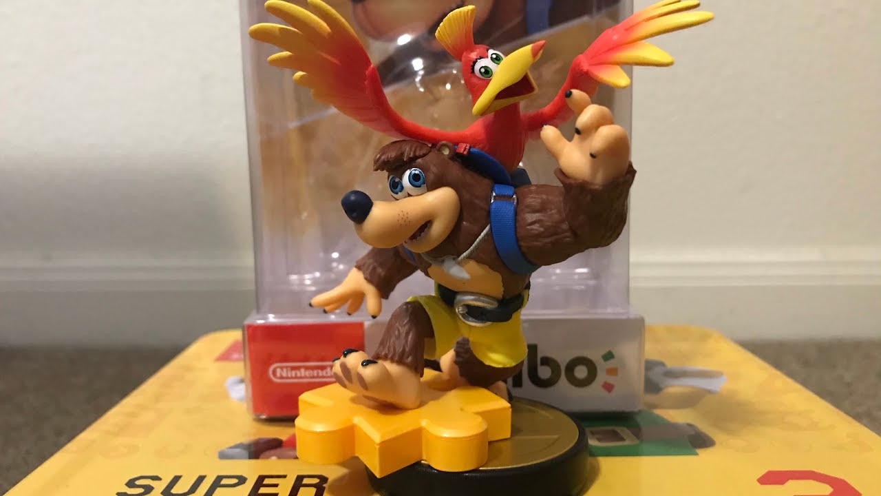 Banjo & Kazooie Amiibo Unboxing! - YouTube