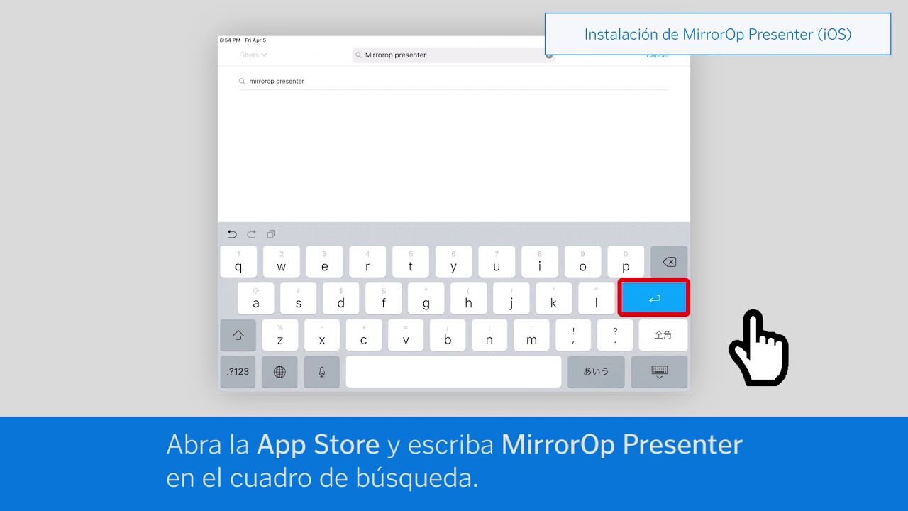 13 Cómo instalar MirrorOp Presenter iOS - YouTube