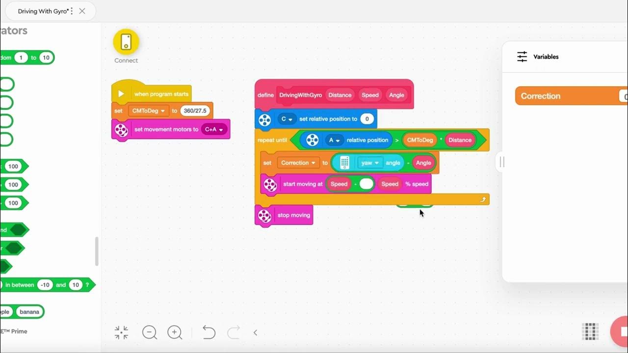 Driving With The Gyro | Spike Prime | Robotricks - YouTube