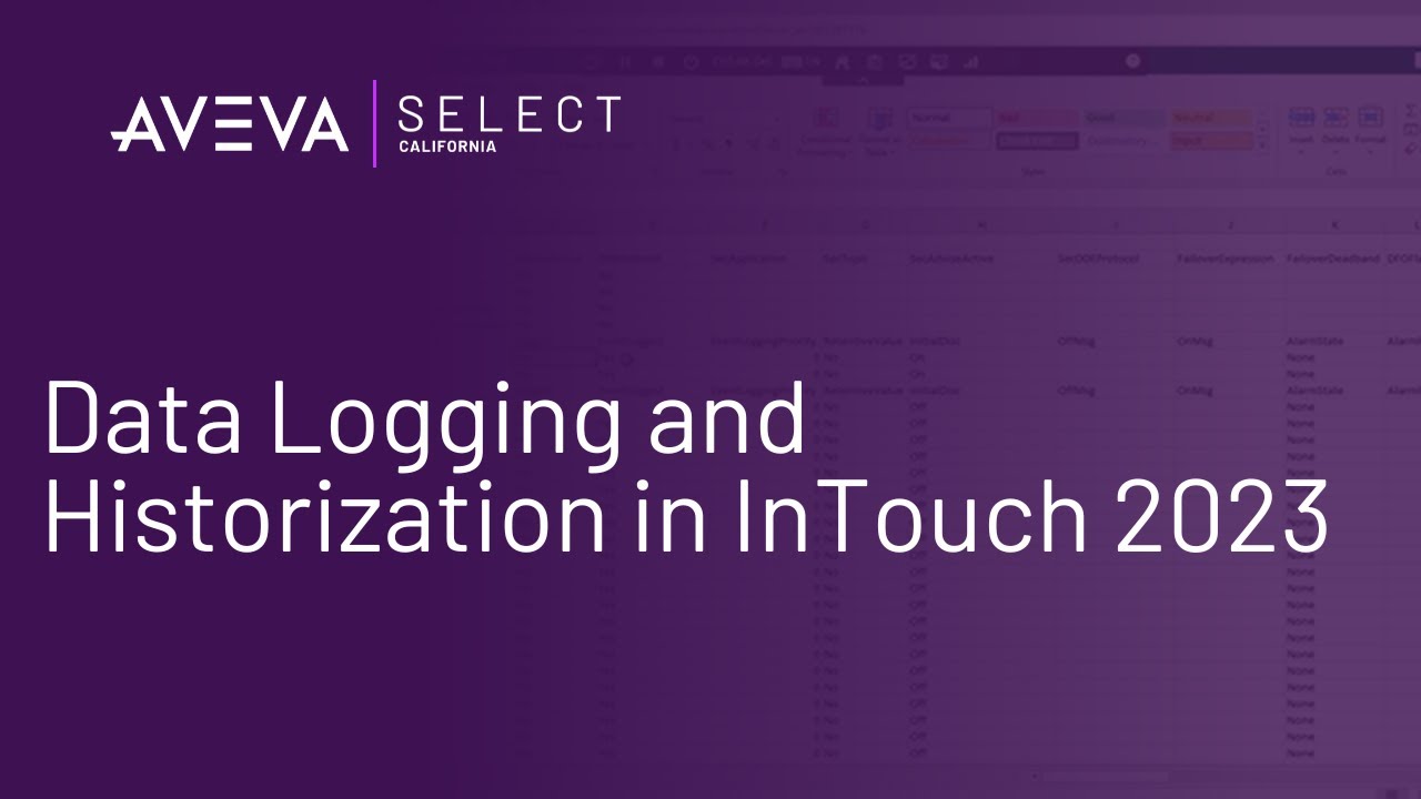 Data Logging and Historization in InTouch 2023 - YouTube