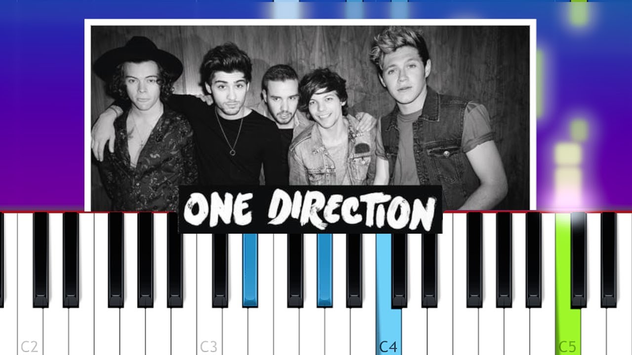 One Direction - Illusion | Piano Tutorial - YouTube