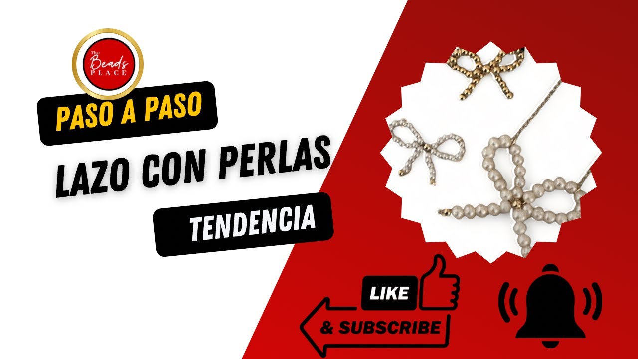 COMO Hacer un LAZO PASO a PASO en PERLAS y ALAMBRE FACIL #alambrismo ...