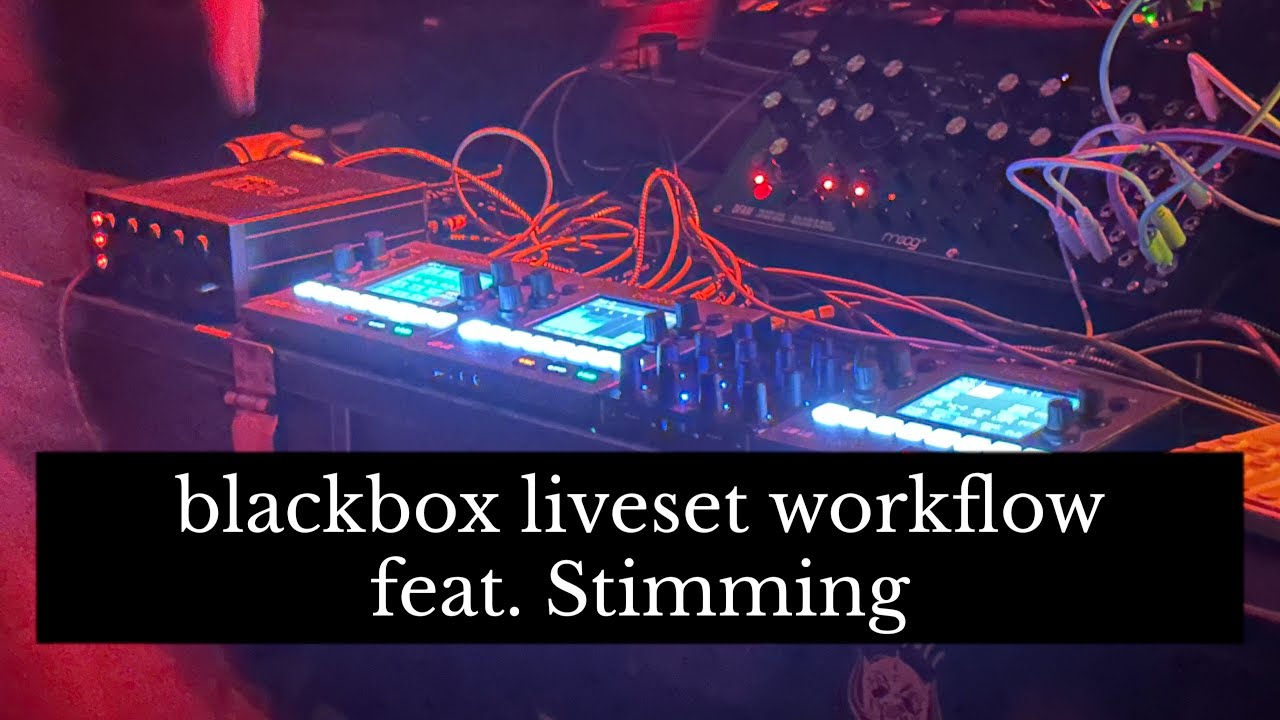 1010music | Stimming blackbox liveset workflow - YouTube