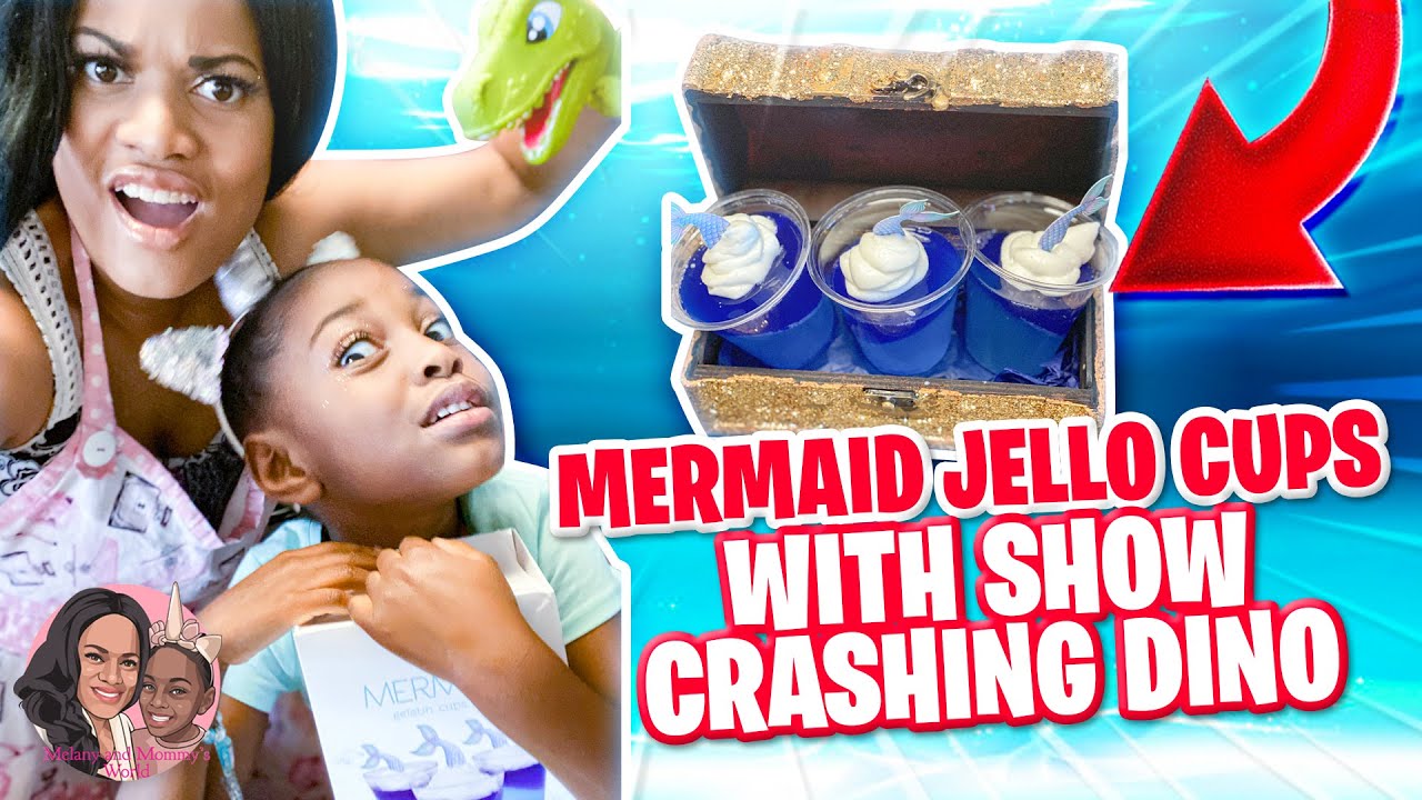 Watch: How to Make Easy Mermaid Jell-o Cups - YouTube