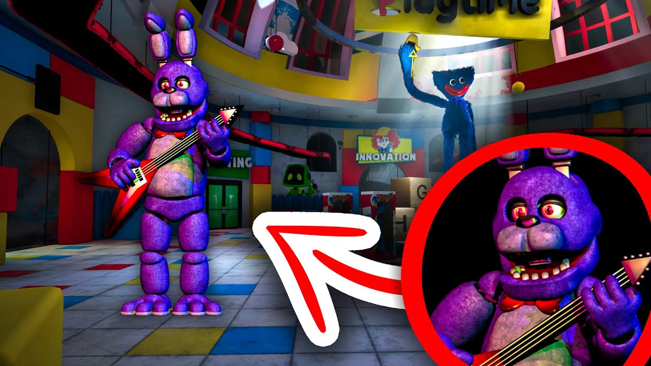 HUGGY WUGGY Found Bonnie! - Poppy Playtime - YouTube