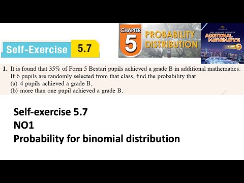 Probability distribution self-exercise 5.7 Q1 latihan kendiri 5.7 form ...