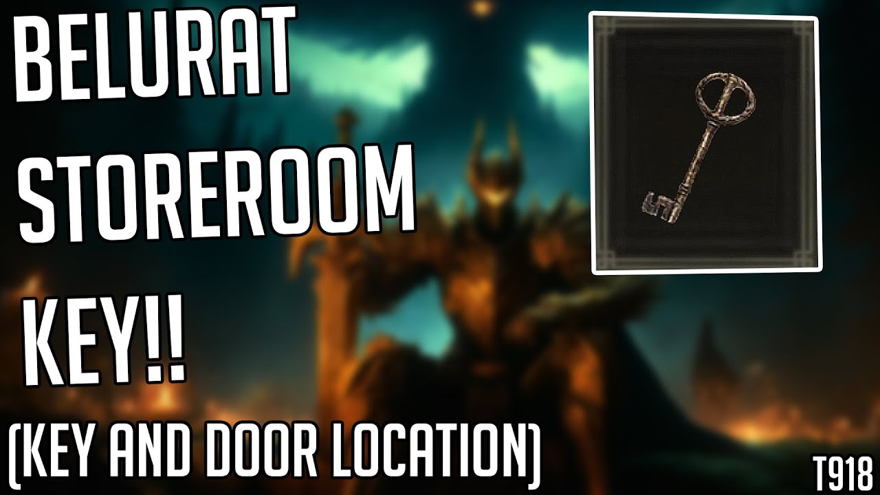 Elden Ring- Belurat StorageRoom Key (Key And Door Location) - YouTube