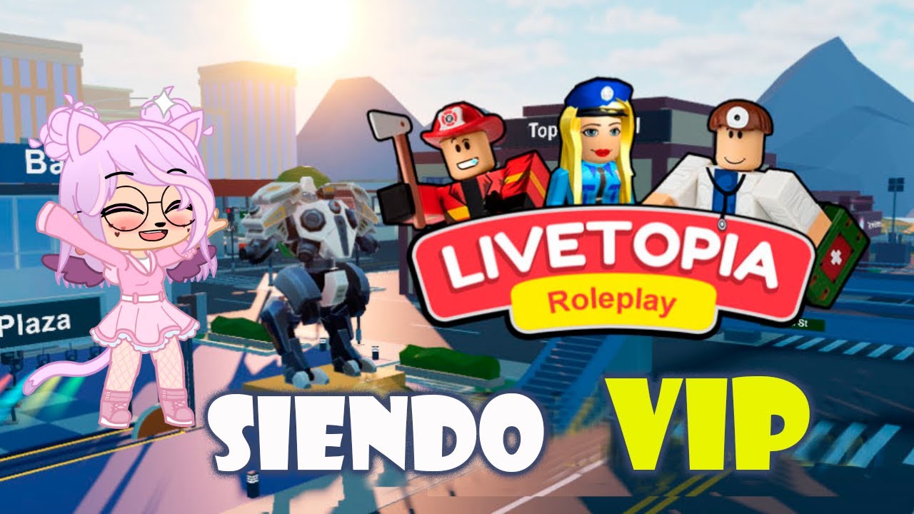 Siendo VIP en Livetopia Roblox - YouTube