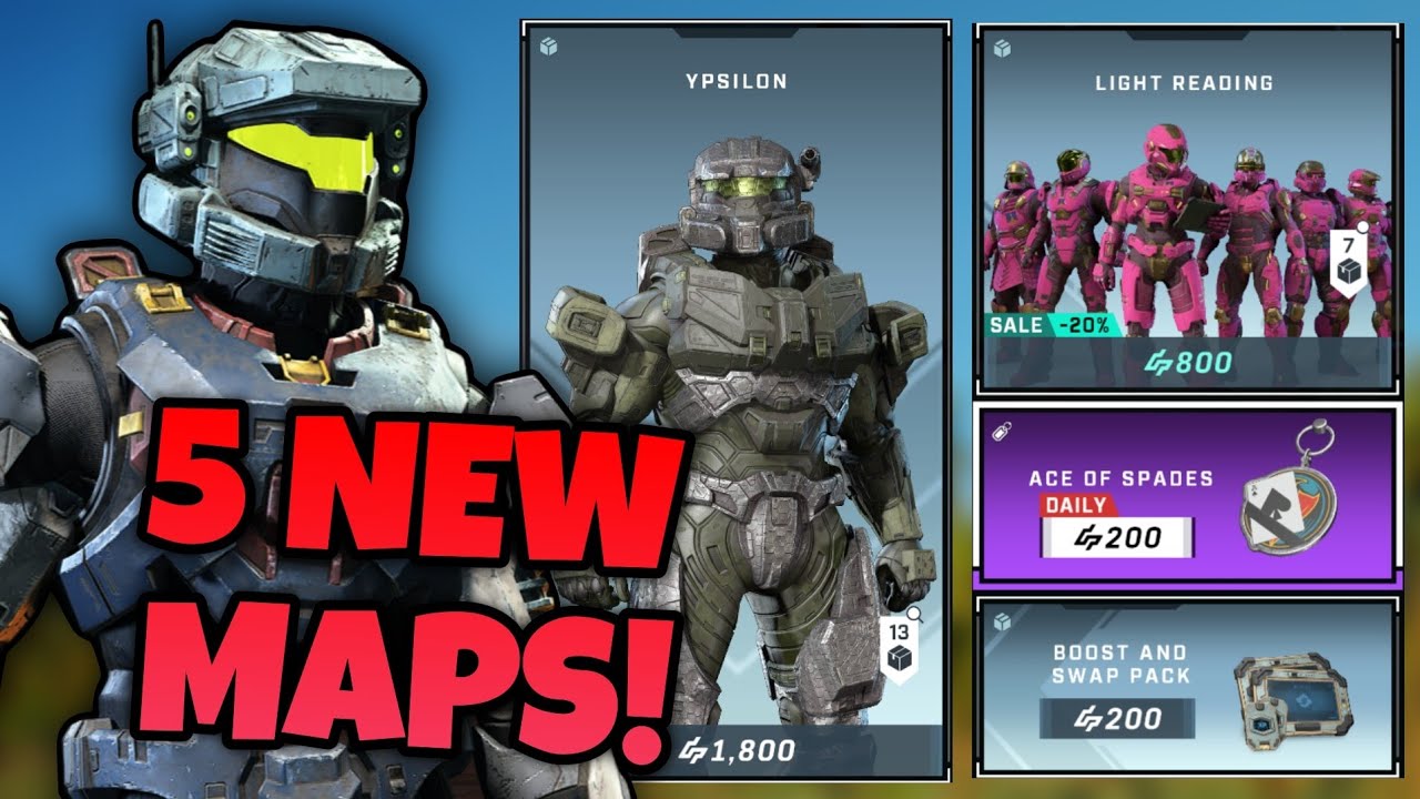 Halo Infinite store items - February 13th (5 NEW BTB MAPS ARE HERE ...