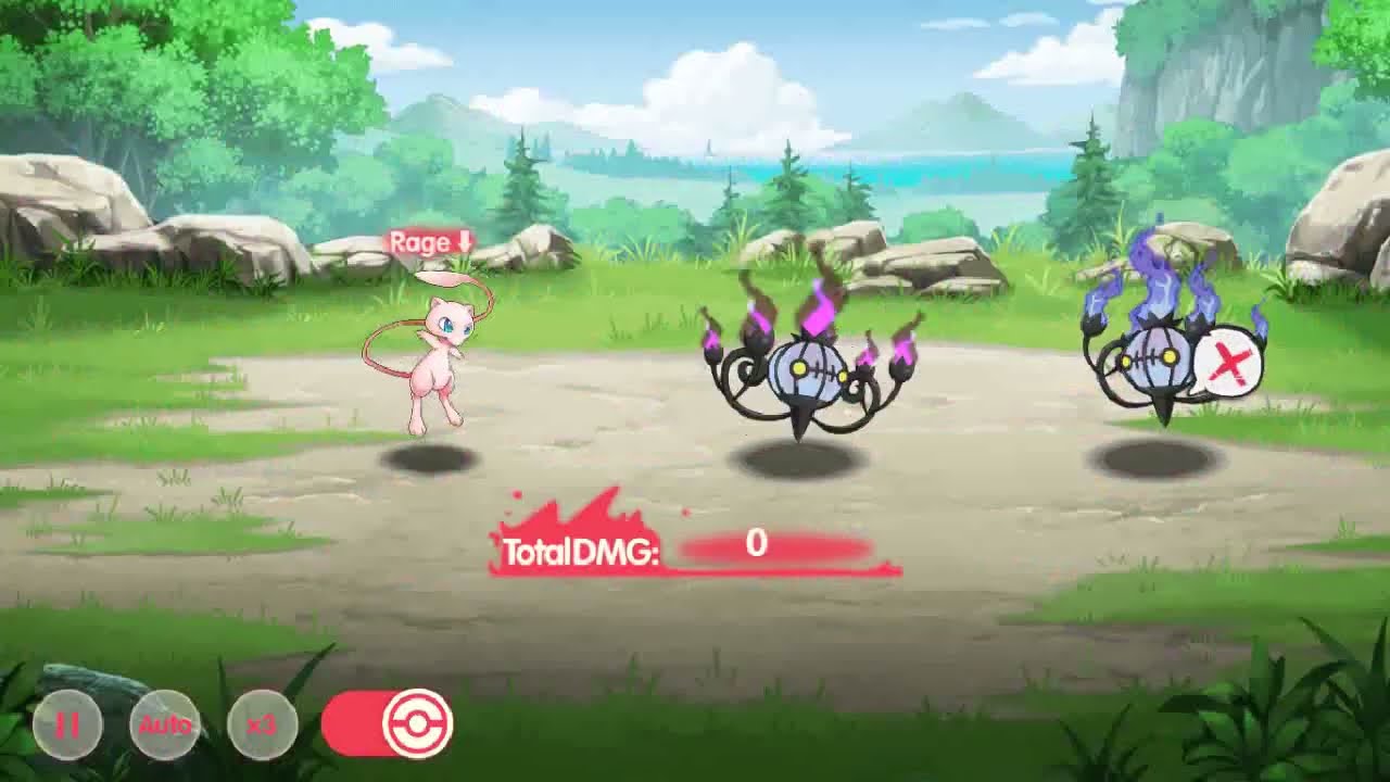 12 stars Mew + Max level Z move - YouTube