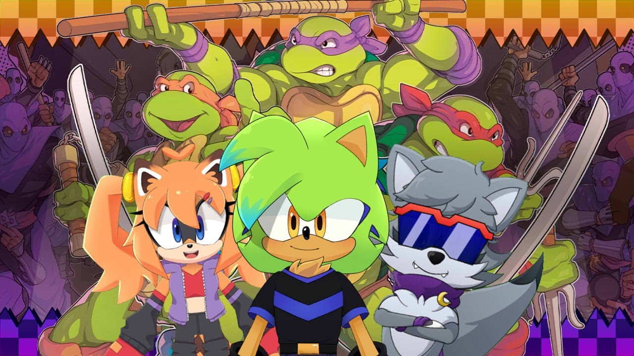 VTuber Mobian Collab!】 Teenage Mutant: Ninja Turtles: Shredder's ...