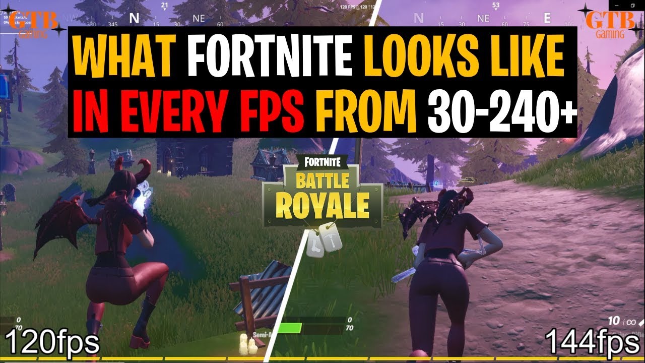Fortnite at EVERY FPS CAP on the Radeon RX 5700 - YouTube