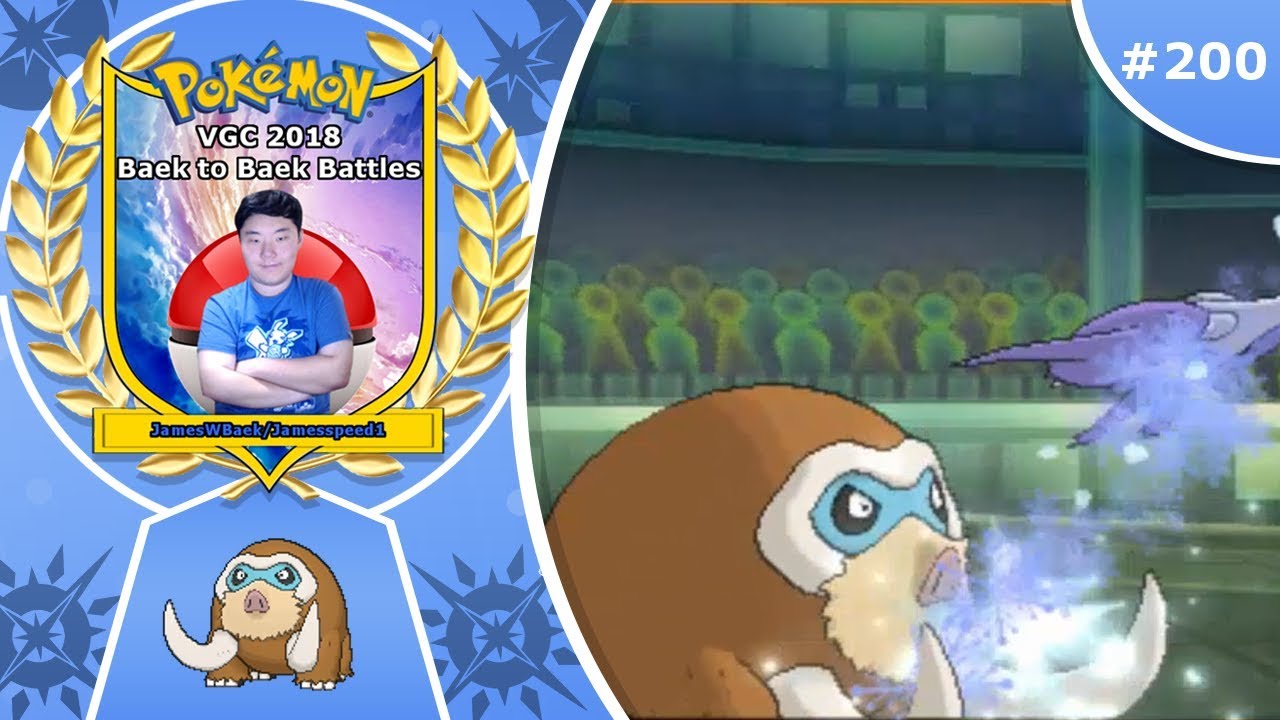 "The New Ice Age" Pokémon Ultra Sun & Moon VGC 2018 Baek to Baek ...