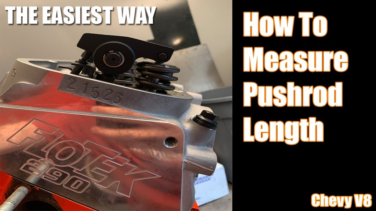 How To Measure Pushrod Length On A Chevrolet V8 Engine Youtube