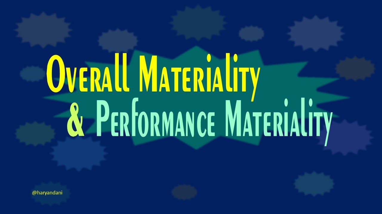 Materialitas dalam Audit Laporan Keuangan (Overall Materiality ...