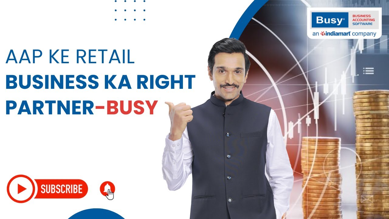 BUSY for Retail | GST Accounting Software for Businesses | BUSY - YouTube