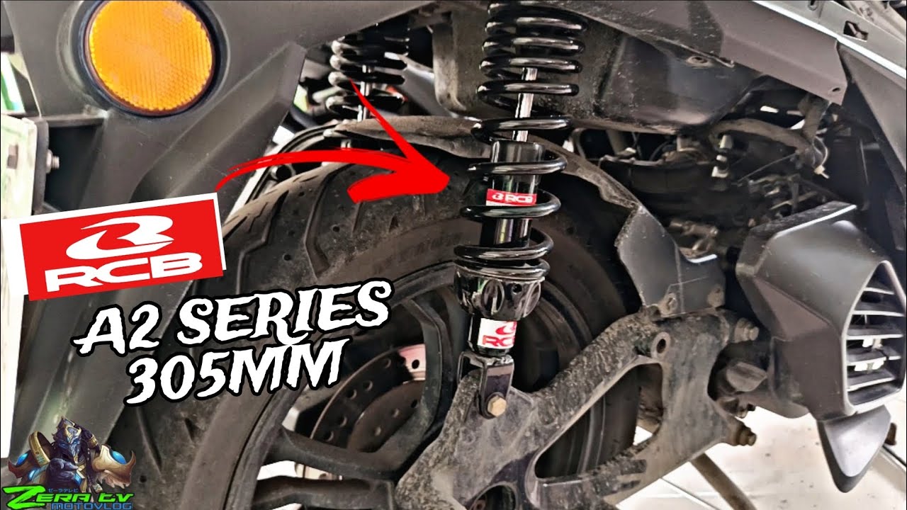 RCB A2 shocks installation sa Easyride 150FI - YouTube