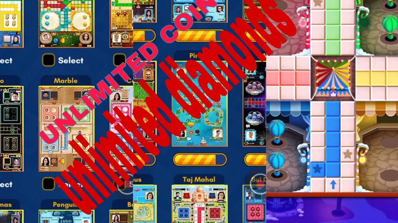 LUDO KING (UNLIMITED COINS & DIAMONDS)ALL THEMES UNLOCK ALL OPEN - YouTube